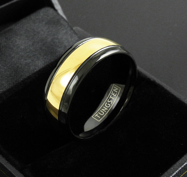 Matching Tungsten Wedding Bands for Him and Her - 925Express